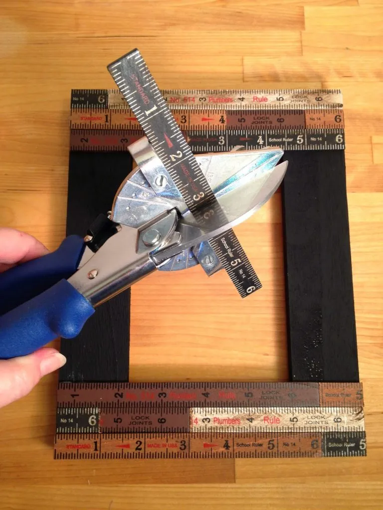 Back to School Craft: Vintage Ruler Picture Frame