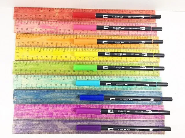 DIY Ruler Sign Welcome Back to School