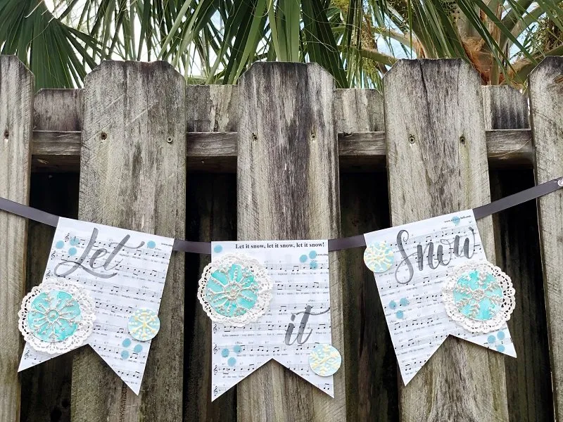 Hand Lettered Love Banner for Valentine's Day