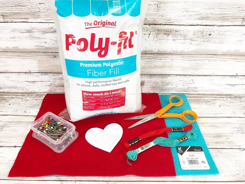 Easy Poly-Fil Pocket Hugs with Free Printable Tags