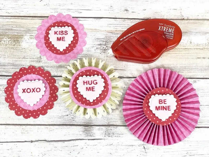 DIY Resin Candy Heart Gift Tags