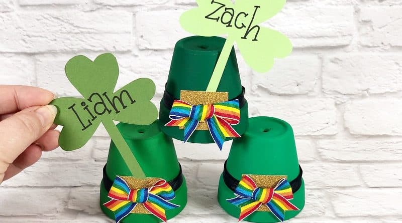 Clay Pot Leprechaun Hats