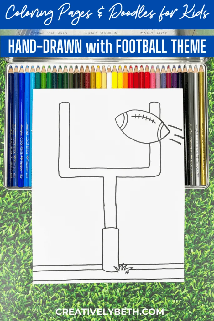 Free Printable Football Doodles
