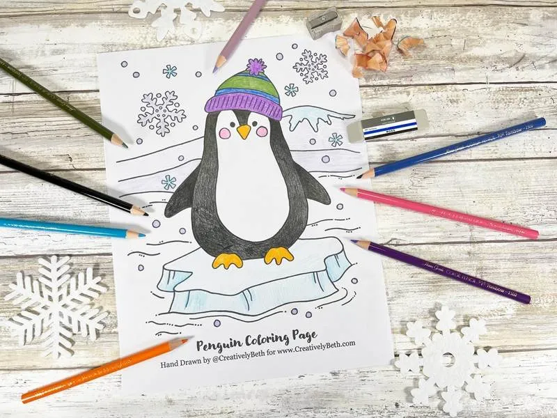 Free Printable Winter Coloring Pages