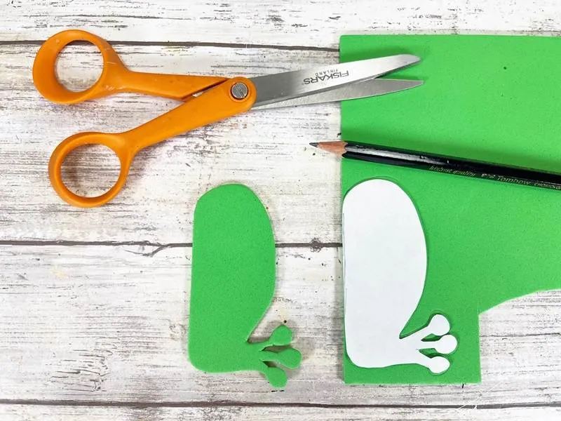 Dollar Tree Craft Stick Frog