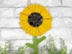 DIY Craft Stick Sunflower
