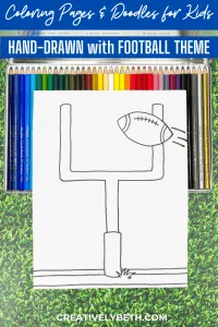 Free Printable Football Doodles