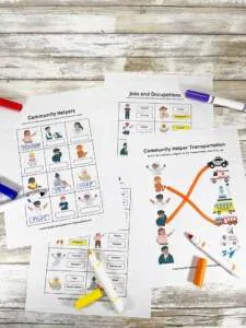 Free Community Helpers Printables