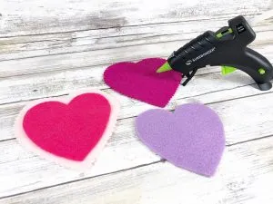 Dollar Tree Craft Felt Heart Pocket People