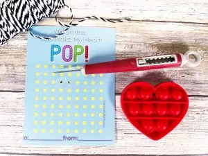 Free Printable Pop It Valentine Cards (8 Colorful Versions)