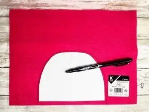 No-Sew Felt Watermelon Purse