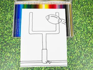 Free Printable Football Doodles