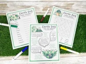 Free Earth Day Printables