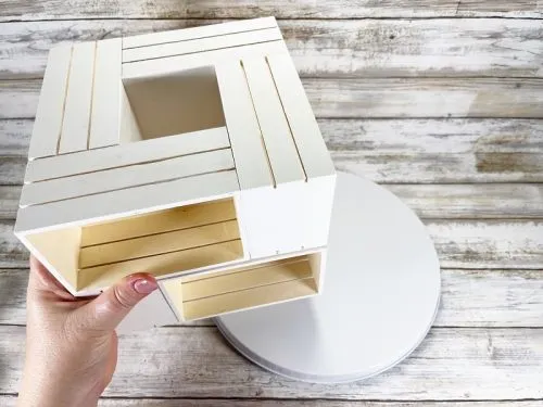 Dollar Tree Mini Crate Storage Organizer for Crafts