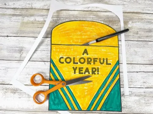 Crayon Bulletin Board Set Free Printables