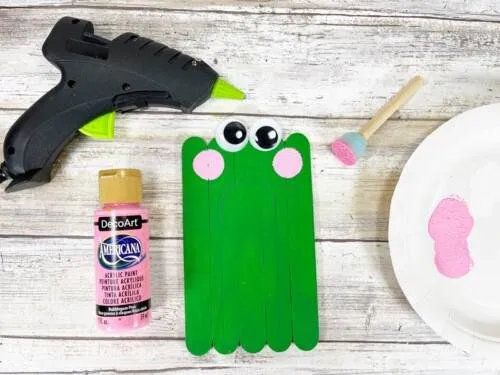 Dollar Tree Craft Stick Frog
