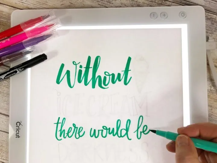 Hand Lettering with Kids a creative workbook by Amy Latta