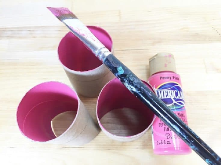 Recycled Toilet Paper Tube Frog Game for Kids