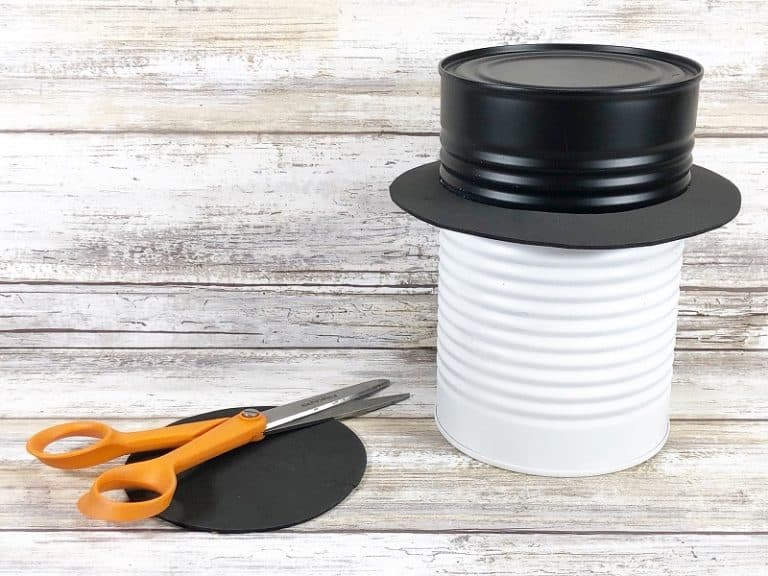 How to Make Recycled Tin Can Snowmen for Christmas