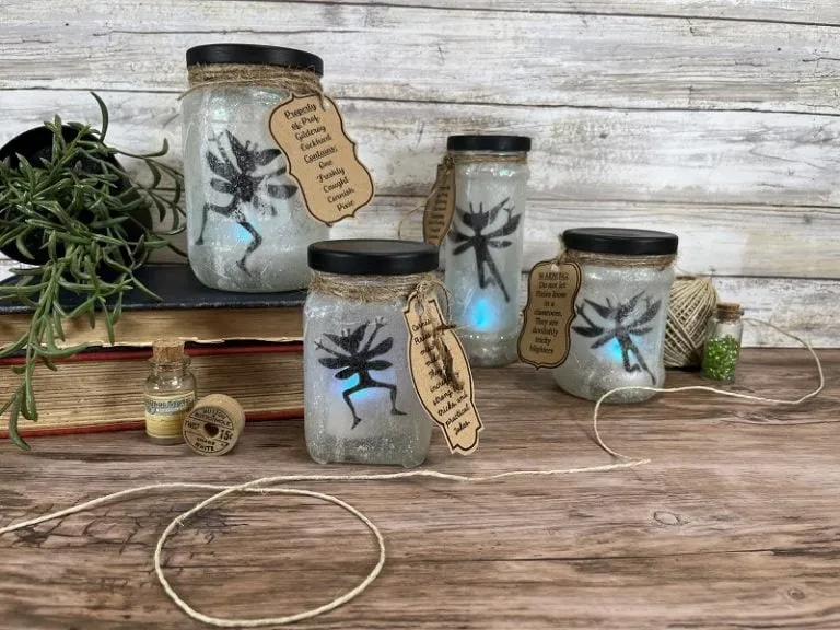 Harry Potter Crafts DIY Cornish Pixie Jars