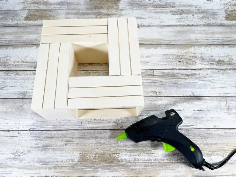 Dollar Tree Mini Crate Storage Organizer for Crafts