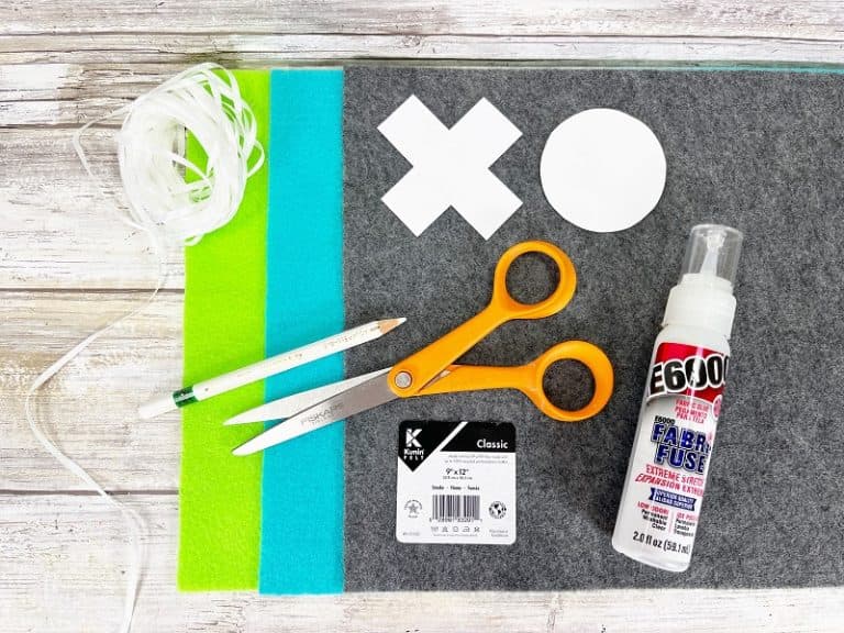 15 Minute Felt Tic Tac Toe Game