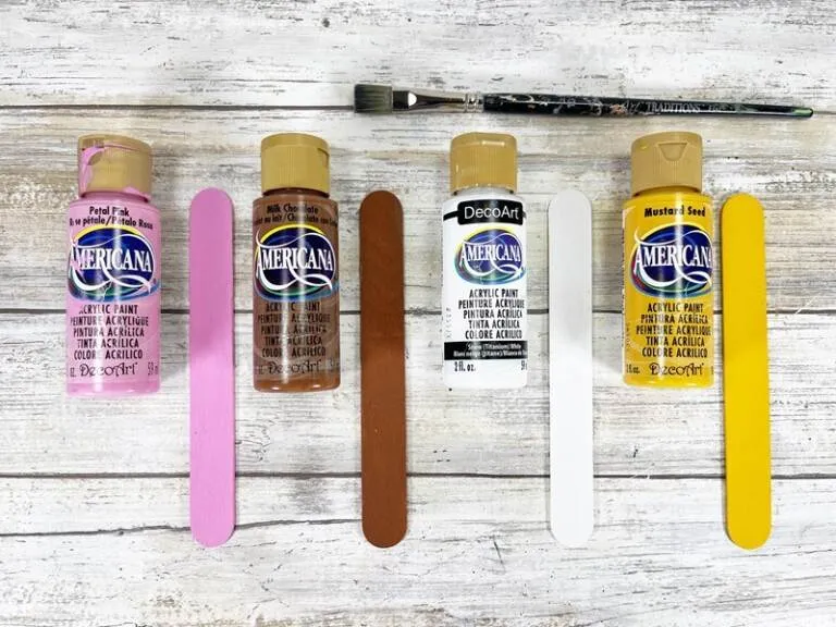 Craft Stick Farm Animals