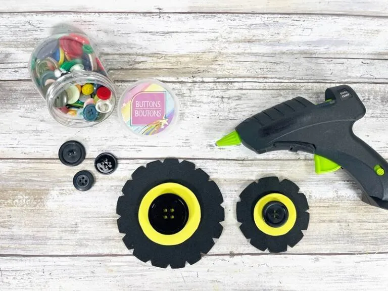 Dollar Tree Craft Stick Tractor