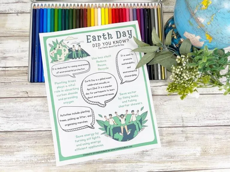 Free Earth Day Printables