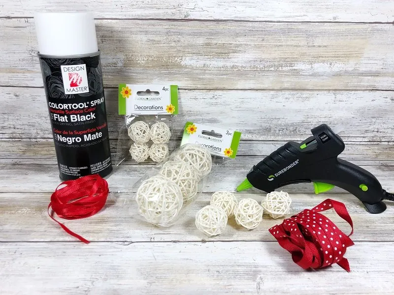 Mickey and Minnie Dollar Tree Ornaments