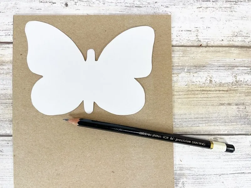 Butterfly Button Art with Free Printable
