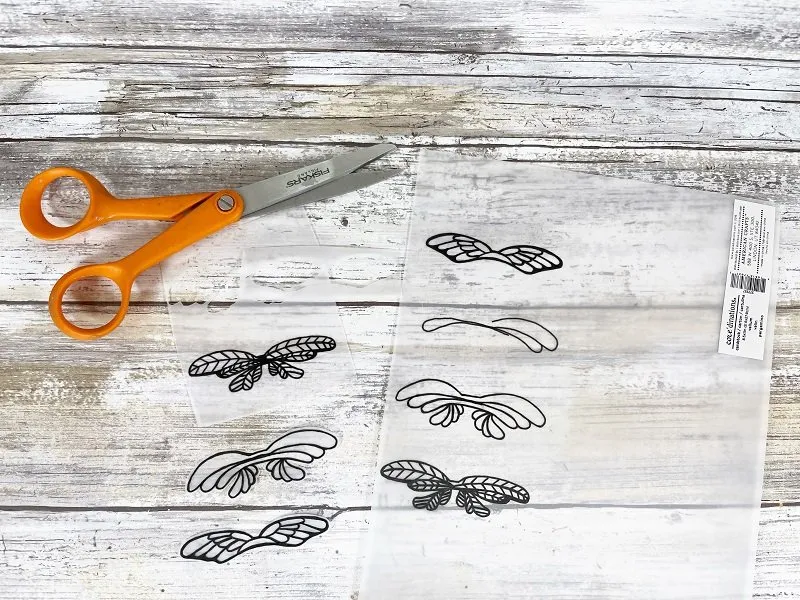 Harry Potter Crafts DIY Flying Keys Free Printable Wings