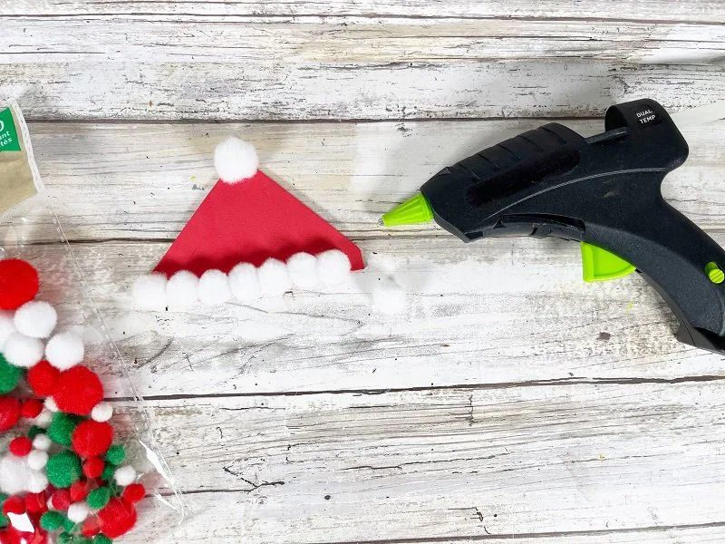 Dollar Tree Christmas Craft Stick Santa