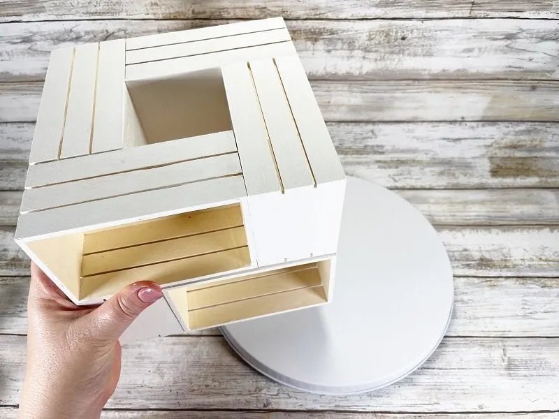 Dollar Tree Mini Crate Storage Organizer for Crafts