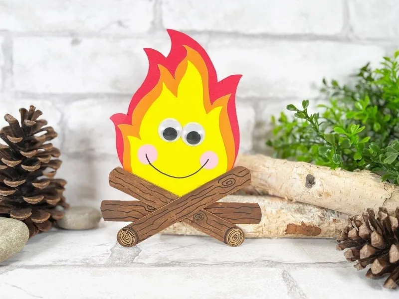 Campfire Kids Craft Dollar Tree DIY