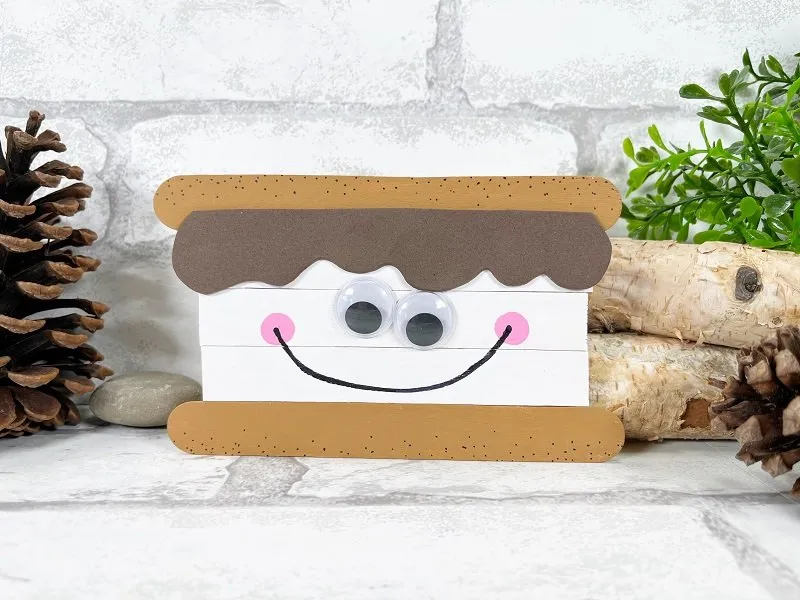 Dollar Tree S'mores Kids Craft