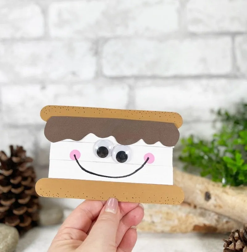 Dollar Tree S'mores Kids Craft