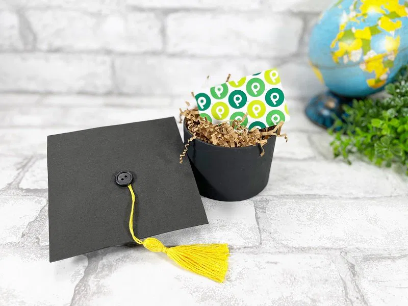 Graduation Cap Gift Box Dollar Tree DIY