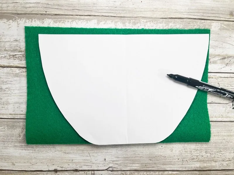 No-Sew Felt Watermelon Purse