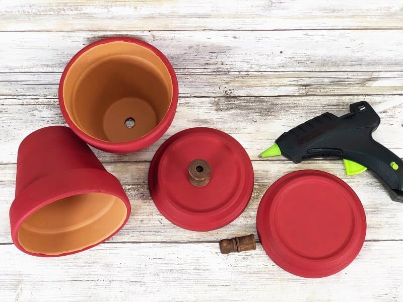Easy Clay Pot Apple for Teacher