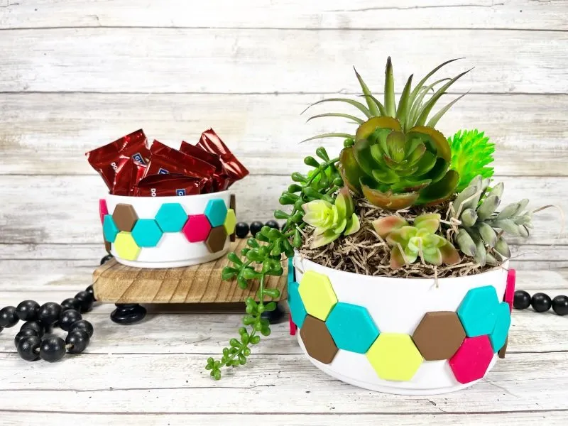 Polymer Clay Embellished Home Decor