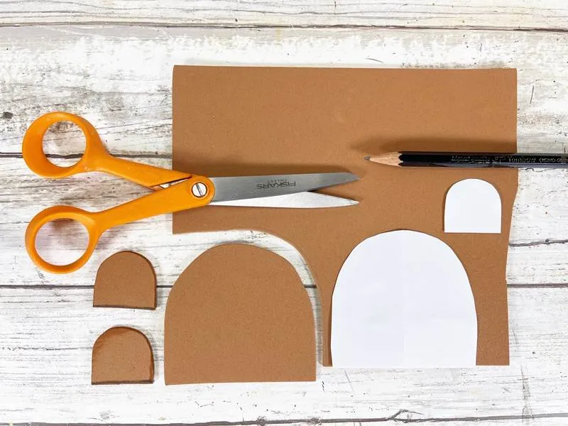 Craft Stick Groundhog Craft