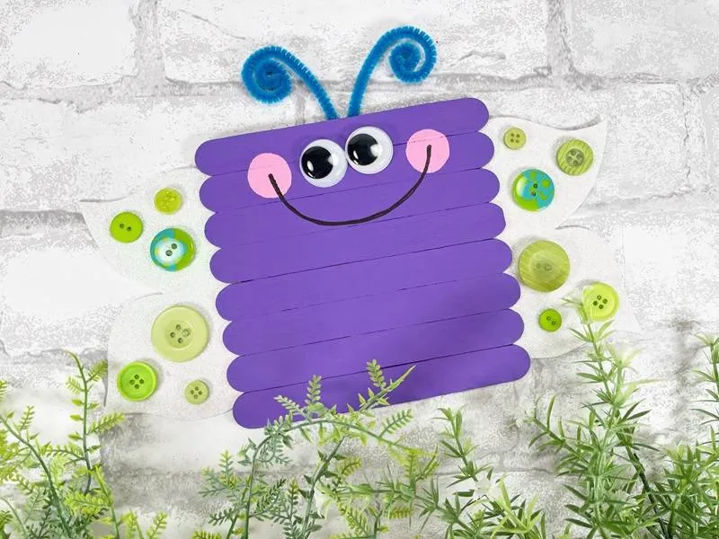 Dollar Tree Craft Stick Baby Yoda