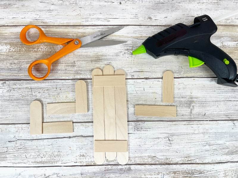 Dollar Tree Craft Stick Cactus Kids Craft