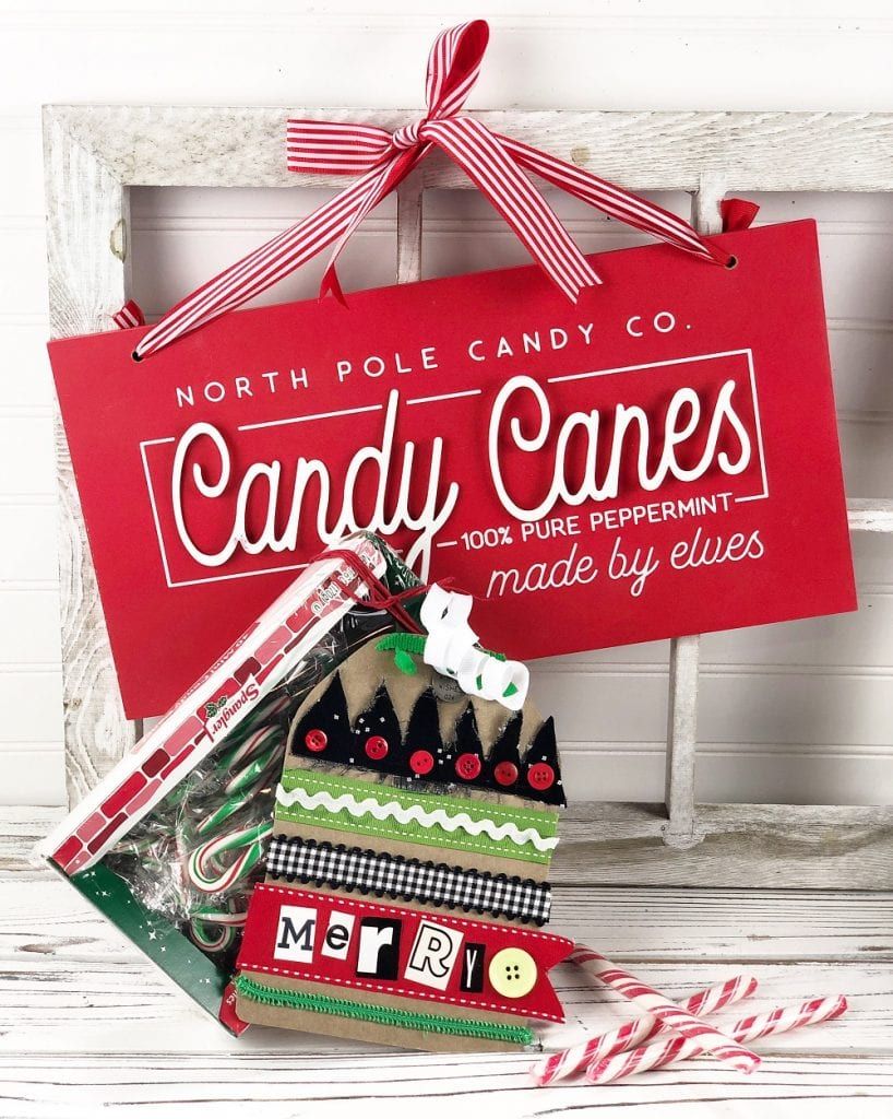 Recycled Cardboard Scrap Tags for the Holidays