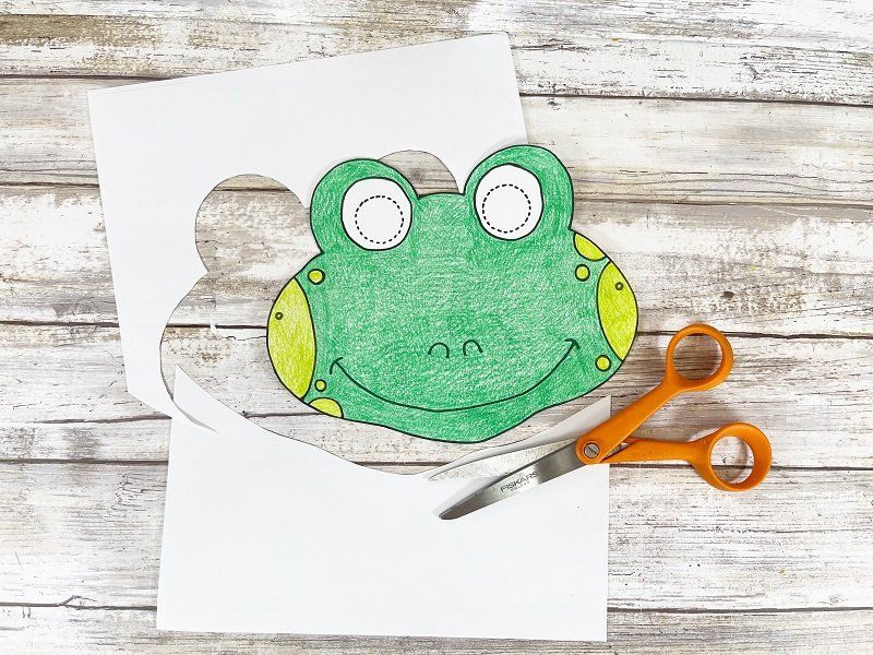 Free Printable Animal Masks to Color with Kids