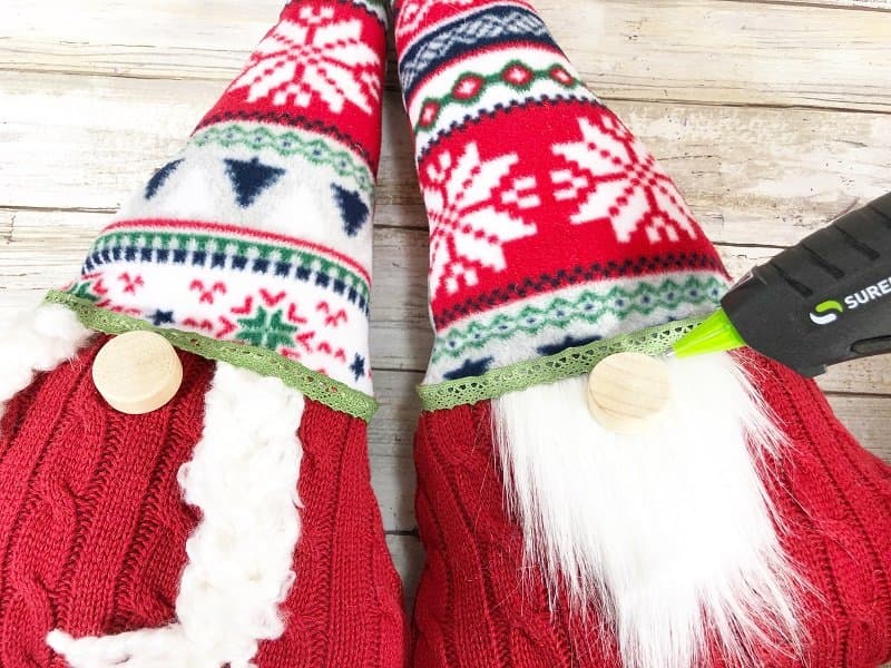 Upcycled Ugly Christmas Sweater Gnomes