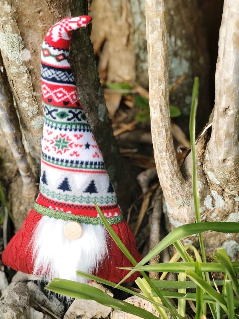 Upcycled Ugly Christmas Sweater Gnomes