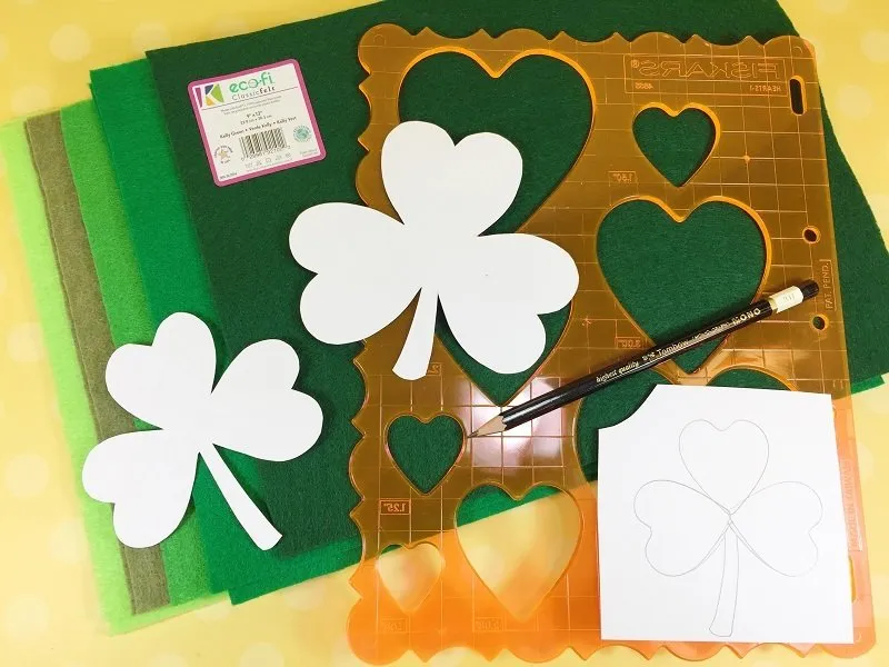 Lucky Rainbow Shamrock Wreath