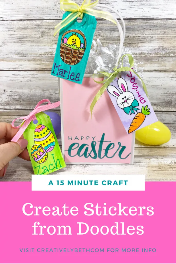 How to make Stickers from Hand-Drawn Doodles